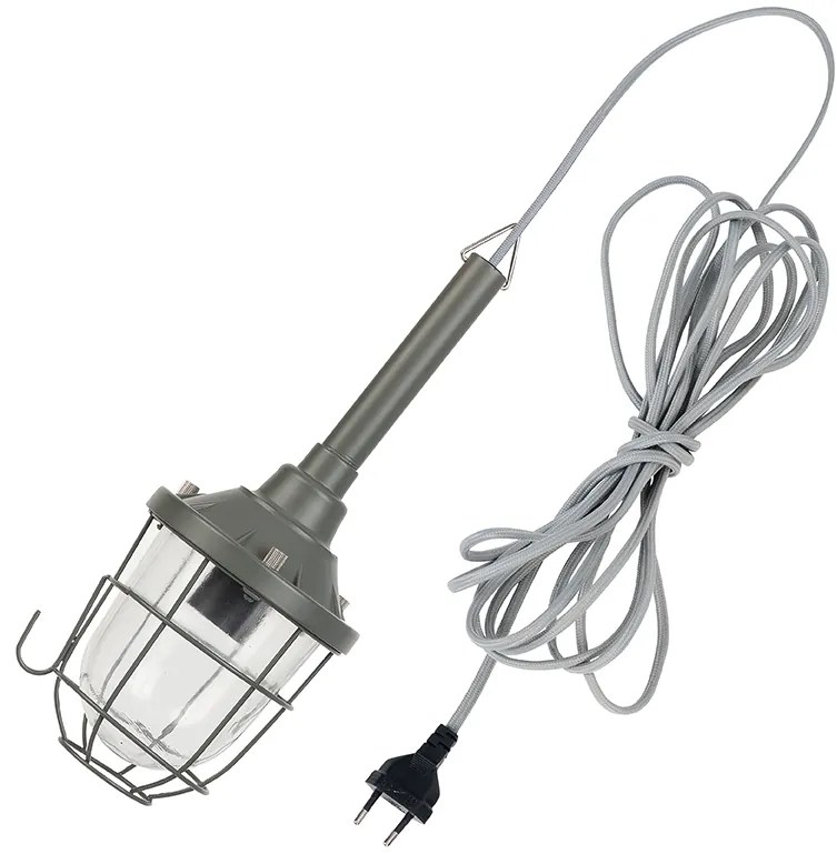 přenosná lampa leeds zelenošedá