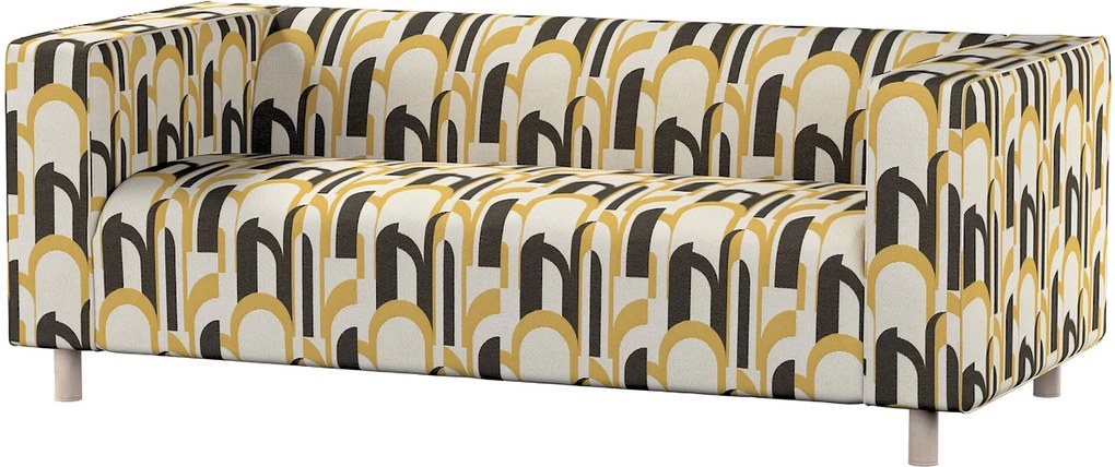 Potah na pohovku IKEA Klippan 2-místná barva vícebarevná látka pletený vzor, vzorované