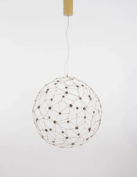LED lustr Sole 60 zlaté