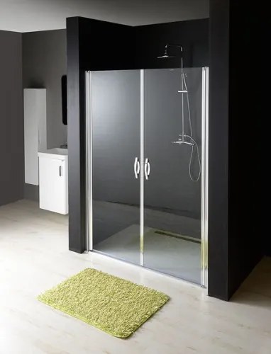 GELCO ONE sprchové dveře do niky dvoukřídlé 880-920 mm, čiré sklo, 6 mm (GO2890)