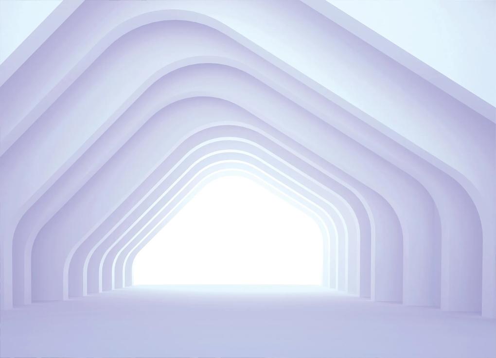 Malvis 3D tapeta tunel do dálek Vel. (šířka x výška): 504 x 310 cm
