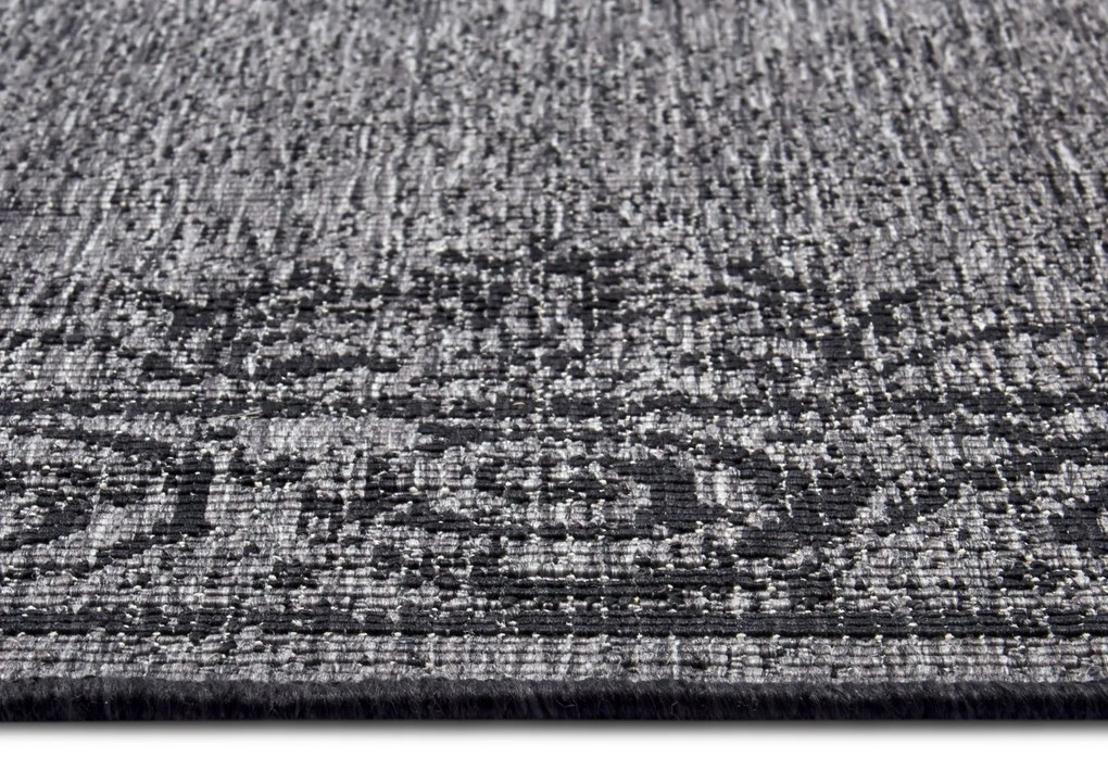 NORTHRUGS - Hanse Home koberce Kusový koberec Twin Supreme 105424 Cebu Night Silver – na ven i na doma - 120x170 cm