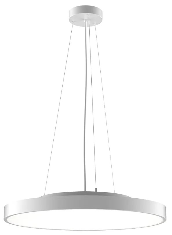 LED kruhové svítidlo s kvalitním svícením Game  LED kruhové svítidlo s kvalitním svícením Game Barva: Bílá RAL 9016, Průměr: 600 mm, Teplota…