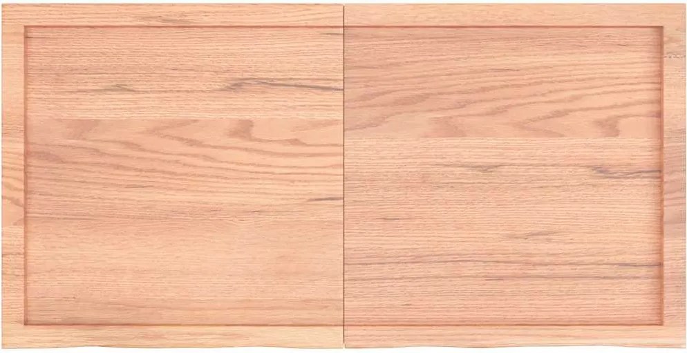 Koupelnová deska hnědá 120x60x(2-4) cm ošetřený masivní dřevo 3156143