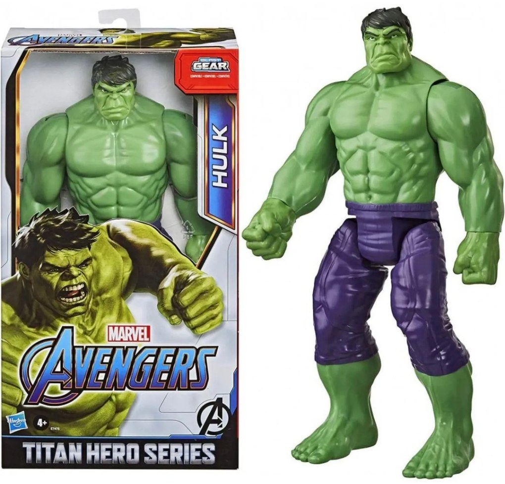 Hasbro avengers titan hero deluxe hulk 30cm, e7475