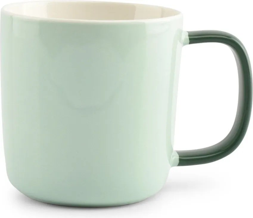 Světle zelený hrnek z kostního porcelánu 370 ml Mae – ONA