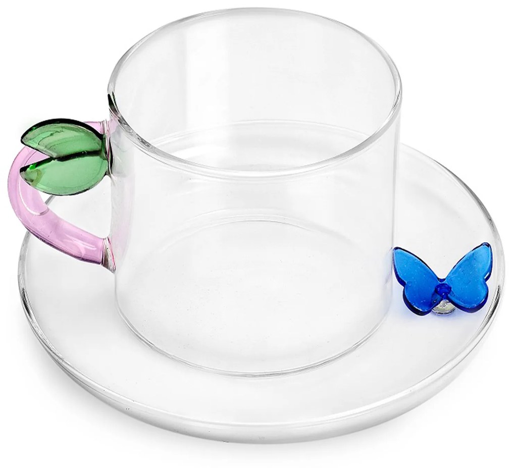 Ichendorf Milano designové šálky Fruits & Flowers Tea Cup Leaf w/s But