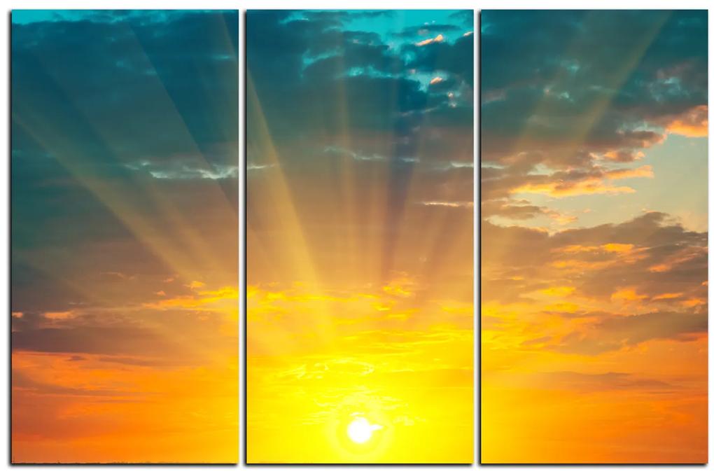 Obraz na plátně - Západ slunce 1200B (135x90 cm)