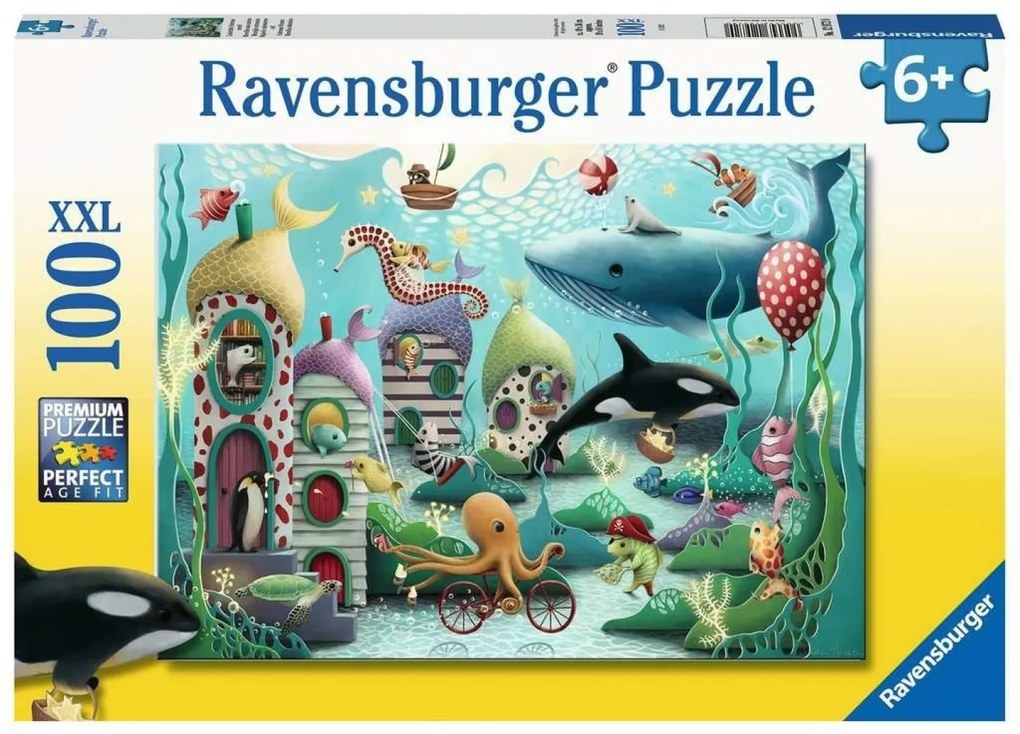 Ravensburger 12972 puzzle podvodní zázraky xxl 100 dílků