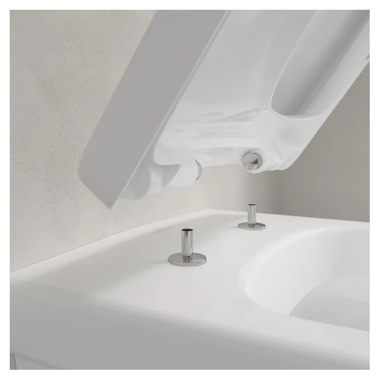 Villeroy & Boch Villeroy &amp; Boch ARCHITECTURA - WC mísa bezrámová, 530x370x316 mm, závěsný model, DirectFlush, bílá Alpin CeramicPlus 5685R0R1