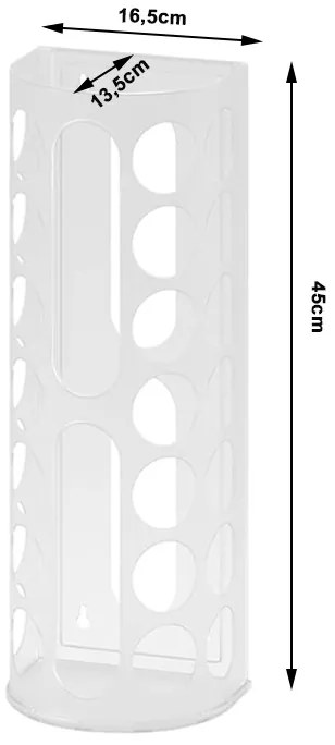 VERK GROUP Organizér na plastové tašky a sáčky / balící papíry VARIA