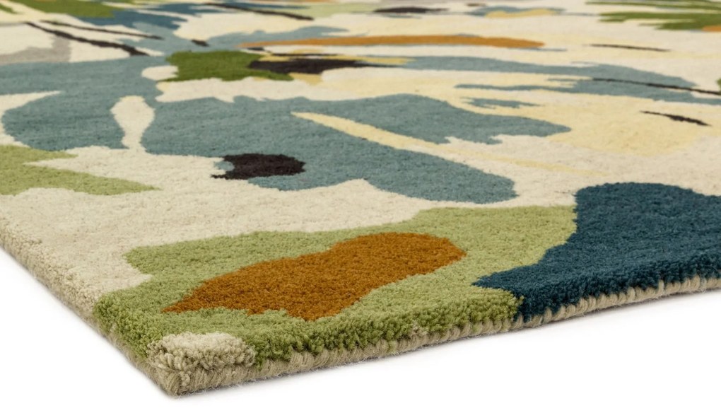 Barevný  koberec Jigsaw Floral Green Rozměry: 200x290 cm
