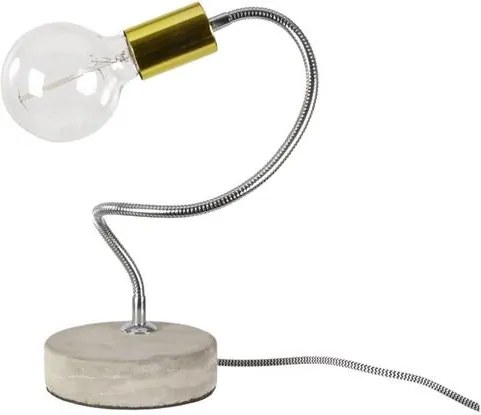 Danish Style Stolní lampa ohebná Bend, zlatá (Stolní lampa ohebná Bend, zlatá, Stolní lampy)