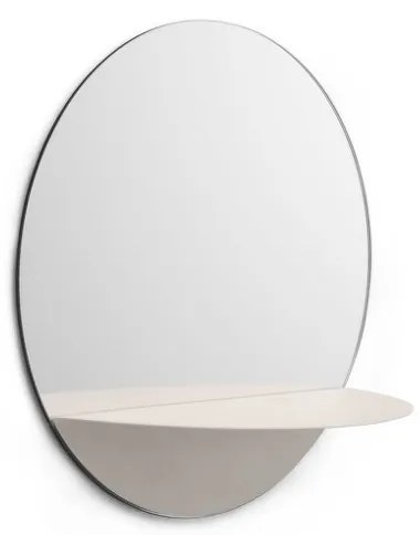 Normann Copenhagen Zrcadlo Horizon Round, white