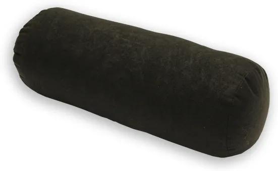 Relaxační polštář - válec černý