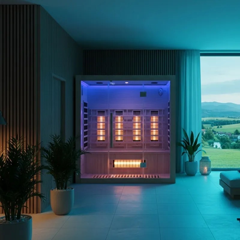 BPS-koupelny Infrasauna Relax HYD-2913 175x120, 4 osoby