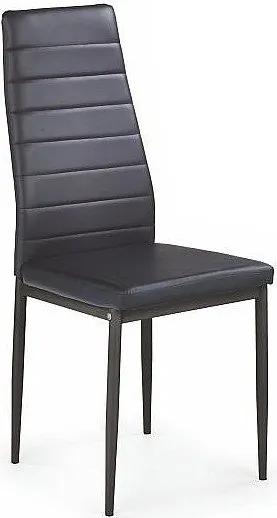 CZ Nábytkář - Kasvo Jídelní židle K70 | Varianta: Ekokůže černá