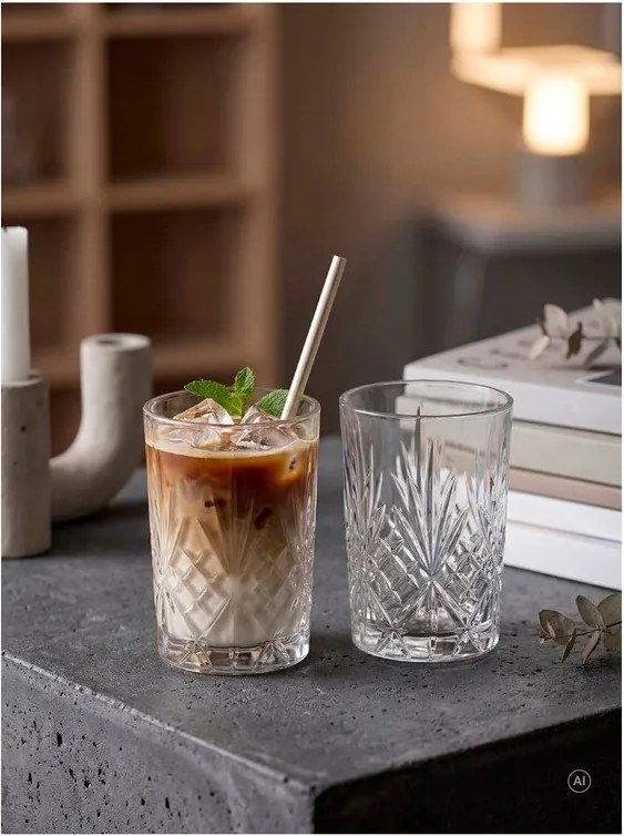 Křišťálové sklenice v sadě 6 ks 250 ml Melodia – Lyngby Glas