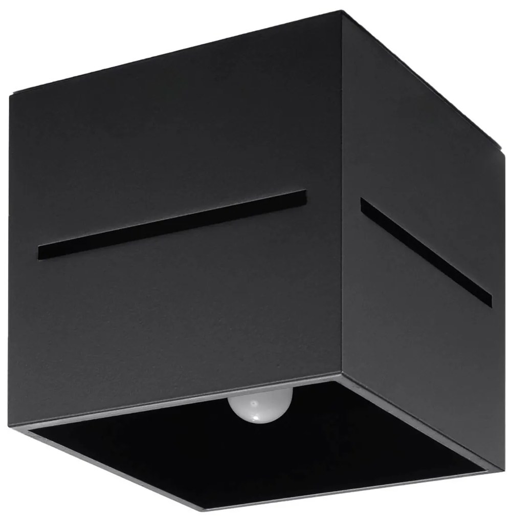 Sollux Lighting Stropní svítidlo LOBO černé