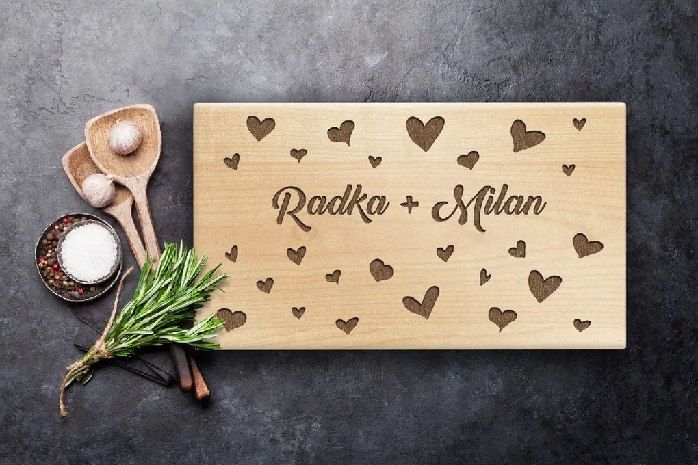 Ahome Ahome CZ Prkénko Srdíčka 35 x 20 x 1,9 cm