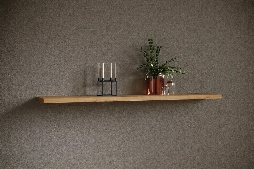 ADRK Furniture Závěsná polička ANDREA 120x26 ADRK-SH-ANDR-120-ART