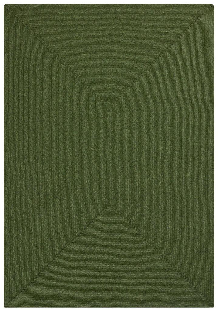 NORTHRUGS - Hanse Home koberce Kusový koberec Braided 105554 Green – na ven i na doma Rozměry koberců: 80x150