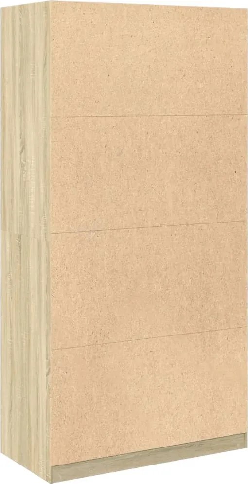 Šatní skříň dub sonoma 100 x 50 x 200 cm dřevotříska 3307803