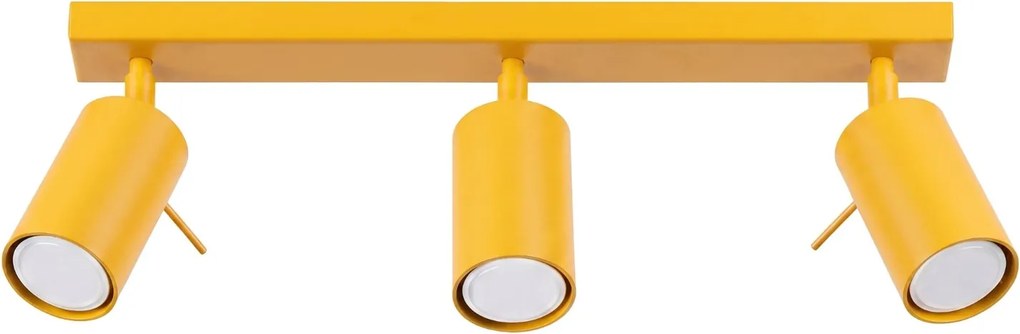 Sollux Lighting Stropní svítidlo RING 3L žluté