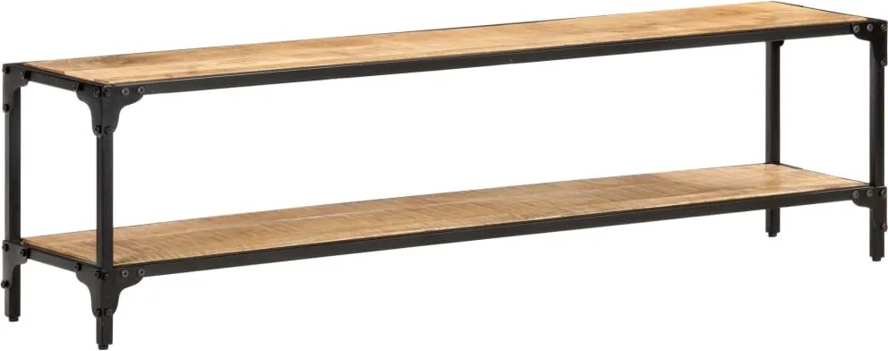 TV stolek Buxton - masivní mangovníkové dřevo | 150x30x40 cm