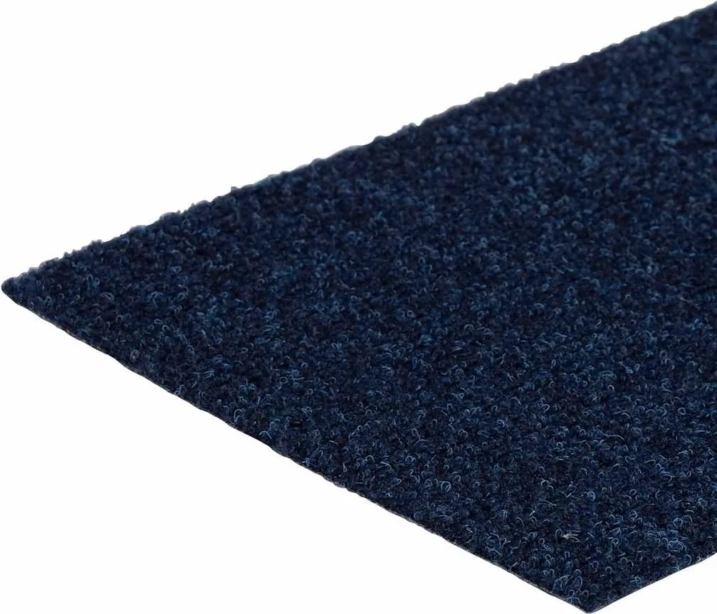 Schodové rohože samolepicí 30 ks 76 x 20 cm tmavě modré obdélníkové 3365731