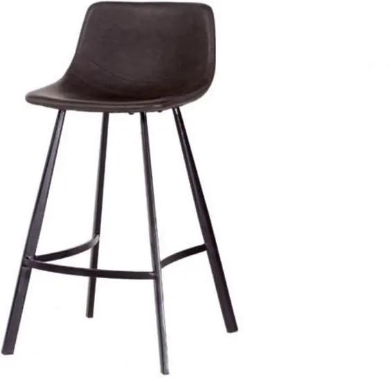 Designová barová židle Claudia tmavě šedá