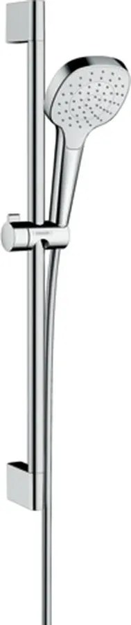 Hansgrohe Croma Select E, sprchová sada 1jet se sprchovou tyčí 65 cm, bílá/chromová, HAN-26584400