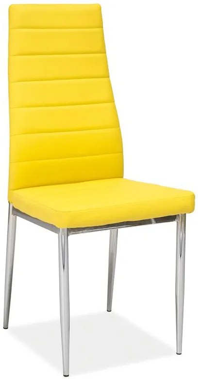 Signal Jídelní čalouněná židle H-261 žlutá