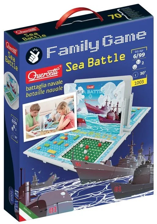Quercetti Strategická hra Lodě (námořní bitva)