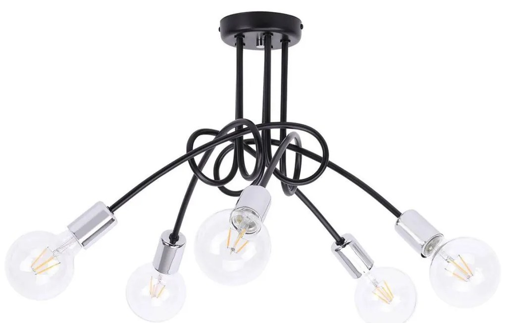 Stropní svítidlo Edison, výběr ze 3 barev,