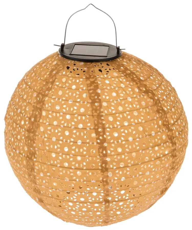 LED závěsné solární venkovní svítidlo ø 25 cm Luce – Dakls