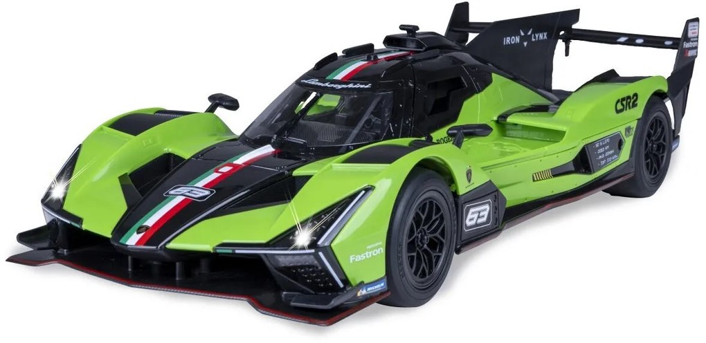 Jamara lamborghini sc63 lmdh 1:14 2,4 ghz s manuálním otevíráním dveří zelené