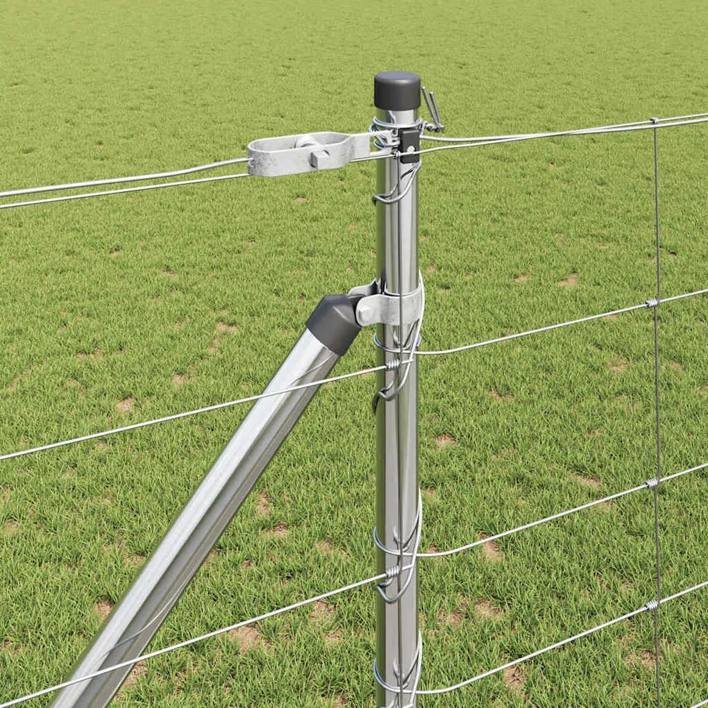 Svařované drátěné ploty s hroty 50 x 1,2 m Pozinkovaná ocel 3351458