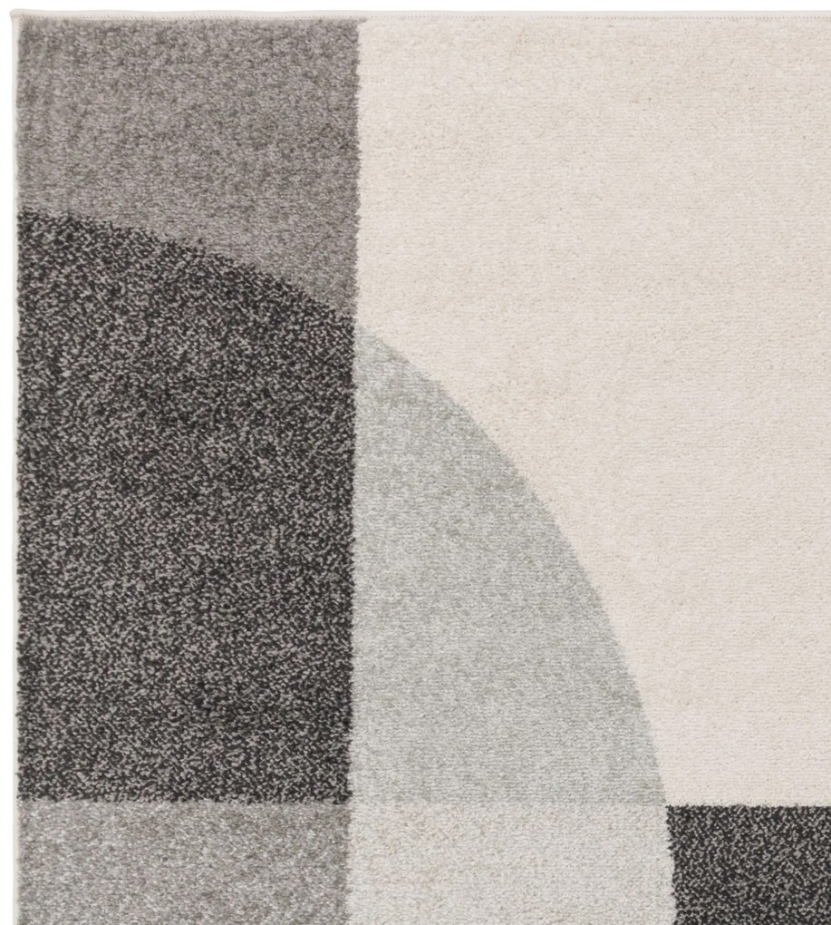 Tribeca Design Kusový koberec Jars Grey Art Deco Rozměry: 80x150 cm