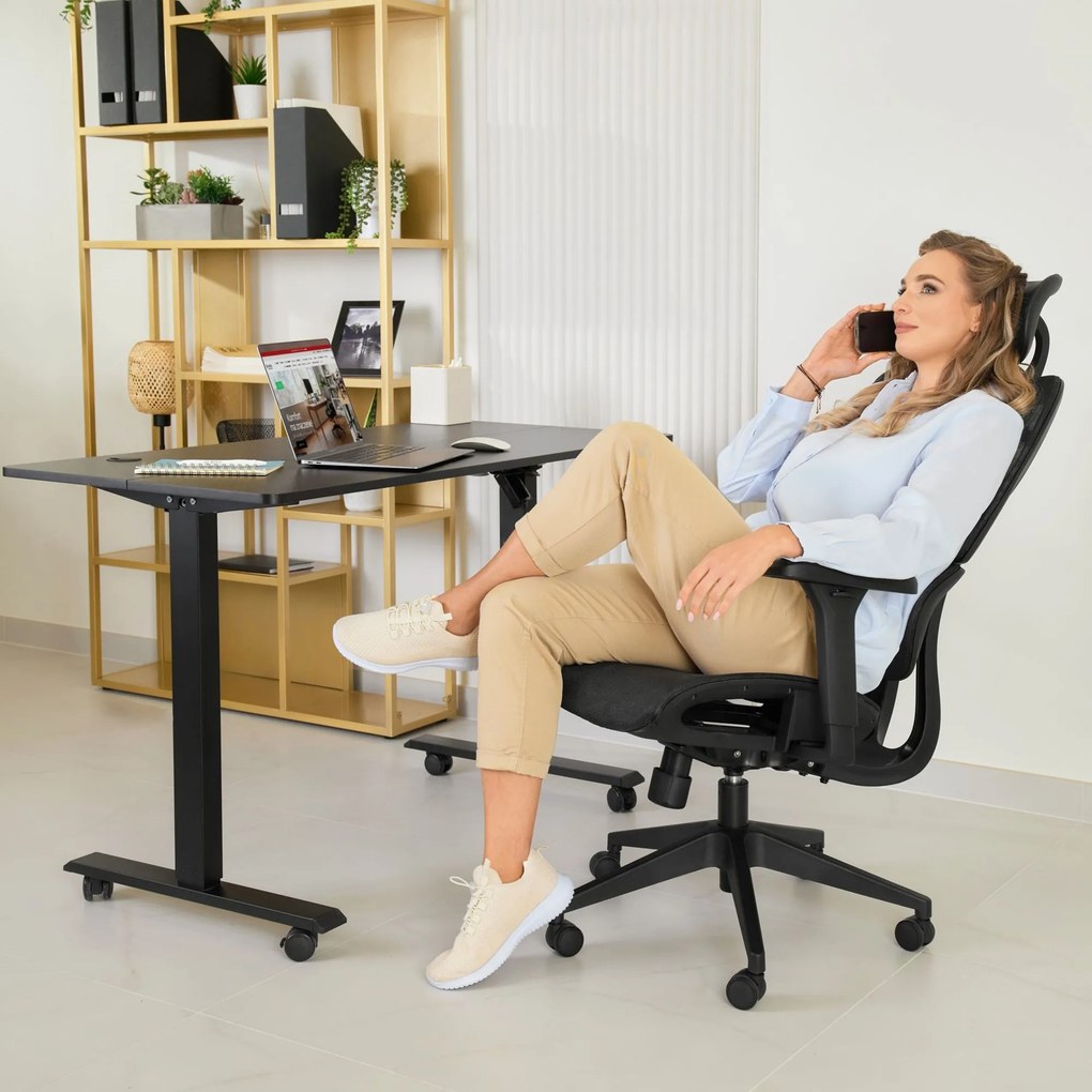 Ergonomické křeslo Vataro – Černé