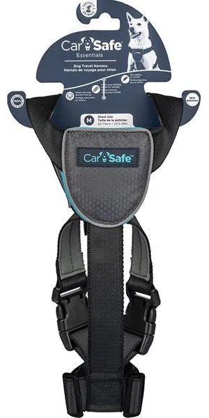 Postroj do auta CarSafe Dog Car Medium černý COA