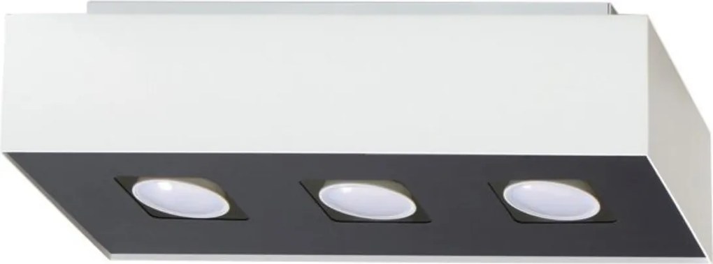 Sollux Lighting Stropní svítidlo MONO 3 bílé