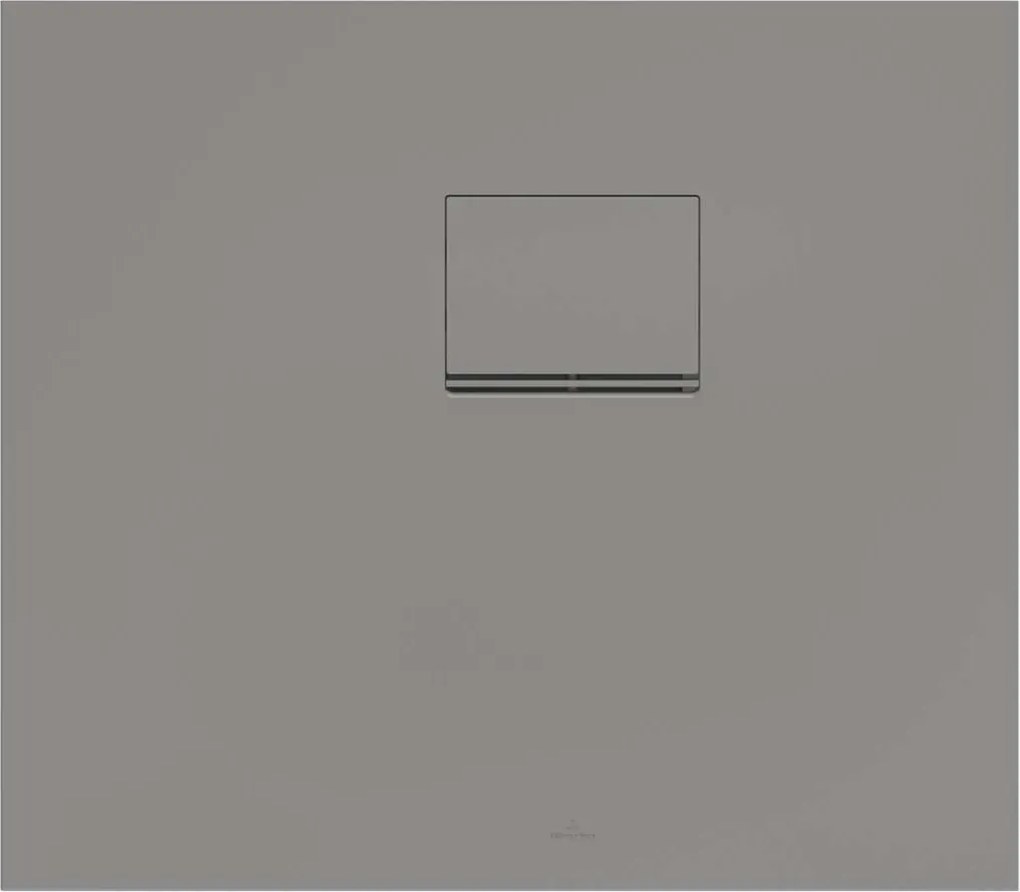Villeroy & Boch Squaro Infinity - Sprchová vanička, 80x70 cm, šedá UDQ8070SQI2RV-3S
