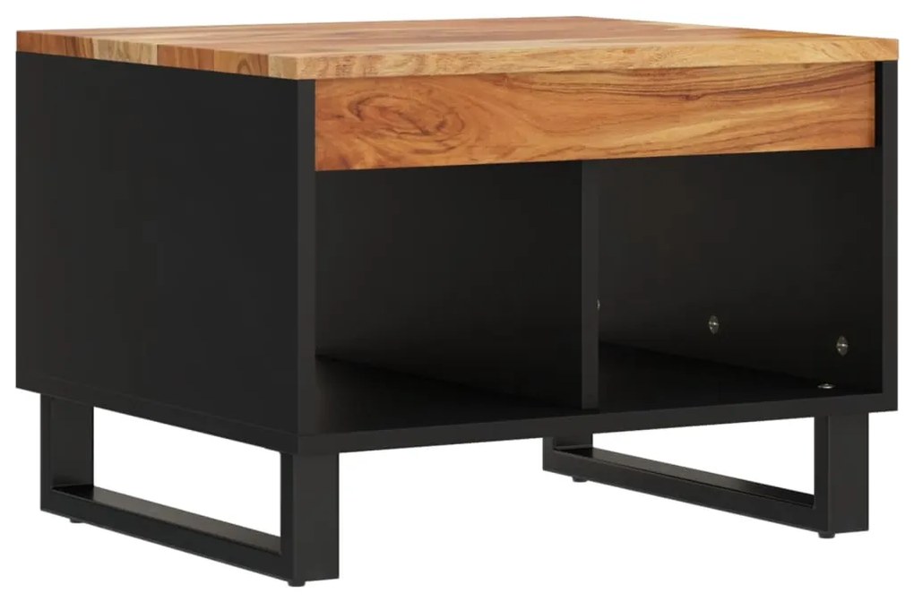 352878 vidaXL Konferenční stolek 55 x 50 x 40 cm masivní akáciové dřevo