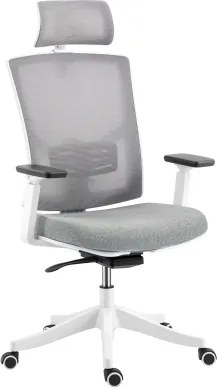 HOMCOM ergonomická, prodyšná kancelářská židle s dynamickou 4D bederní opěrkou, 64,5x62,5x112-122 cm, vícebarevná
