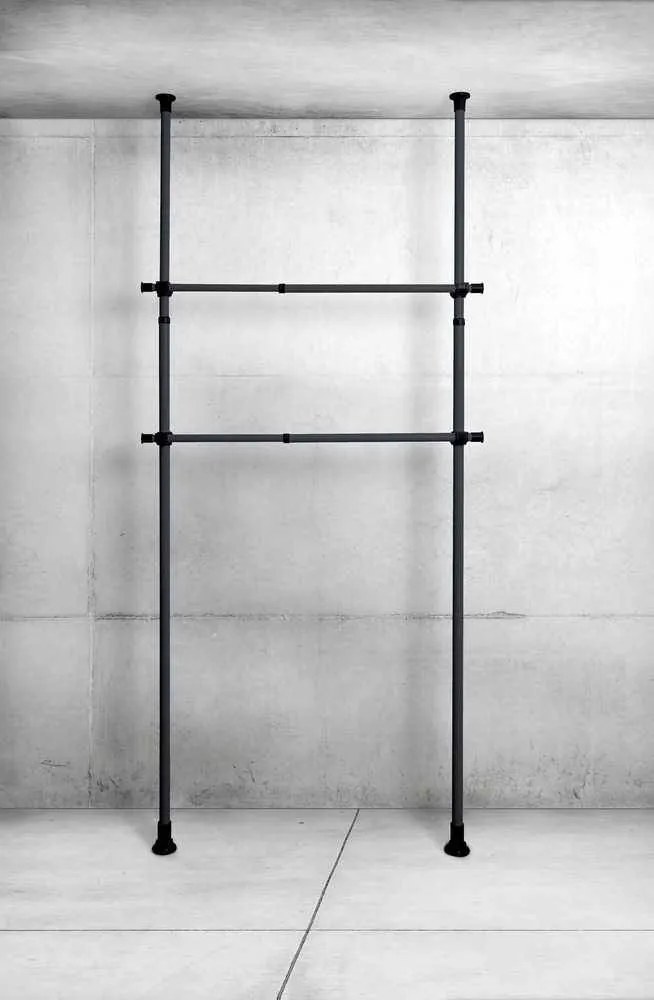 Šatní tyč HERKULES 2 kusy, 75-120 cm, WENKO