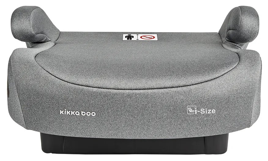 KikkaBoo Podsedák 125-150 cm i-Boost i-SIZE Light Grey