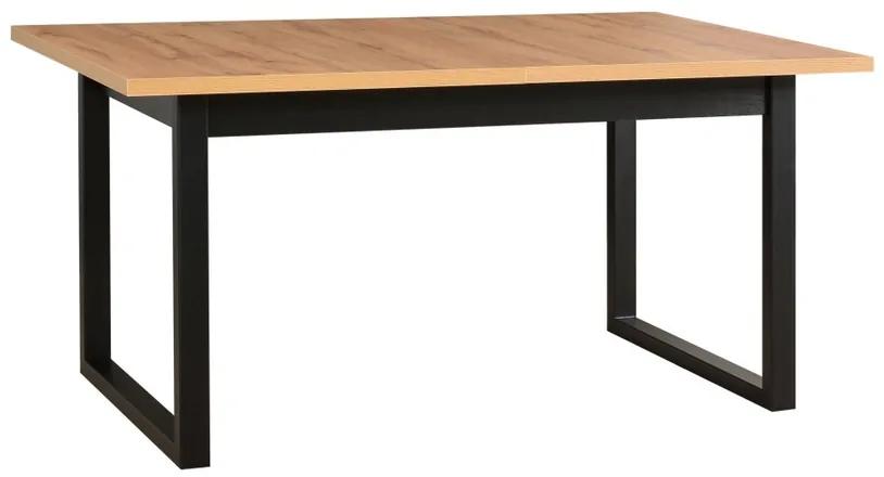 Jídelní stůl IKON 3 + doprava zdarma deska stolu bílá, nohy stolu / podstava černá