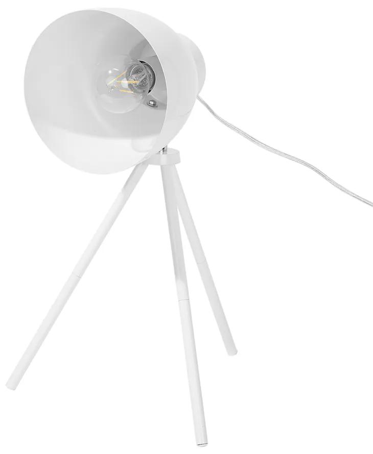 Kovová lampa 43 cm, bílá TAMEGA