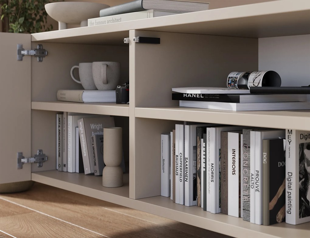 ADRK Furniture Lila Závěsný TV stolek ADRK-RTV-LIL-100-K